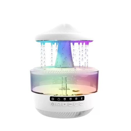 Umidificator cu Aburi, Lumina LED Colorata si Boxa Bluetooth – Design ...