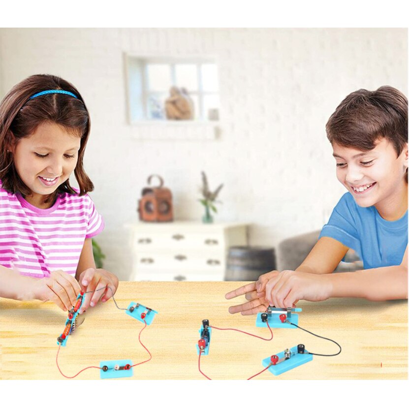 Set de experimente fizice, invatare circuit electric, principii ale ...