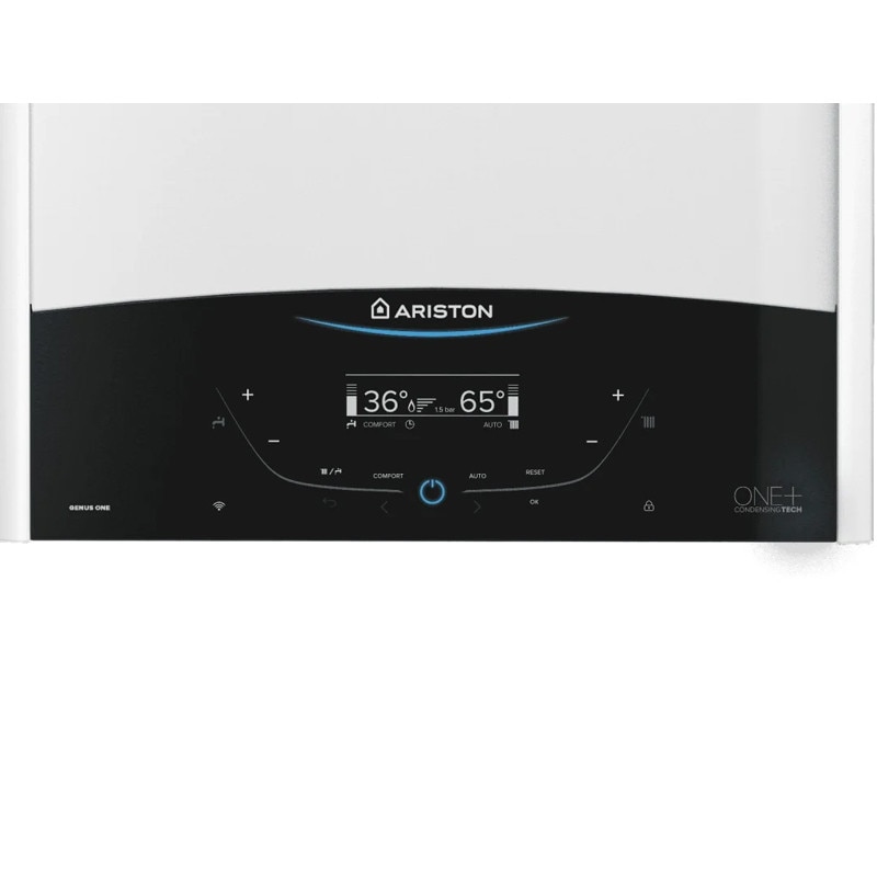 Pachet centrala termica pe gaz/GPL in condensare Ariston Genus One+ 30 ...