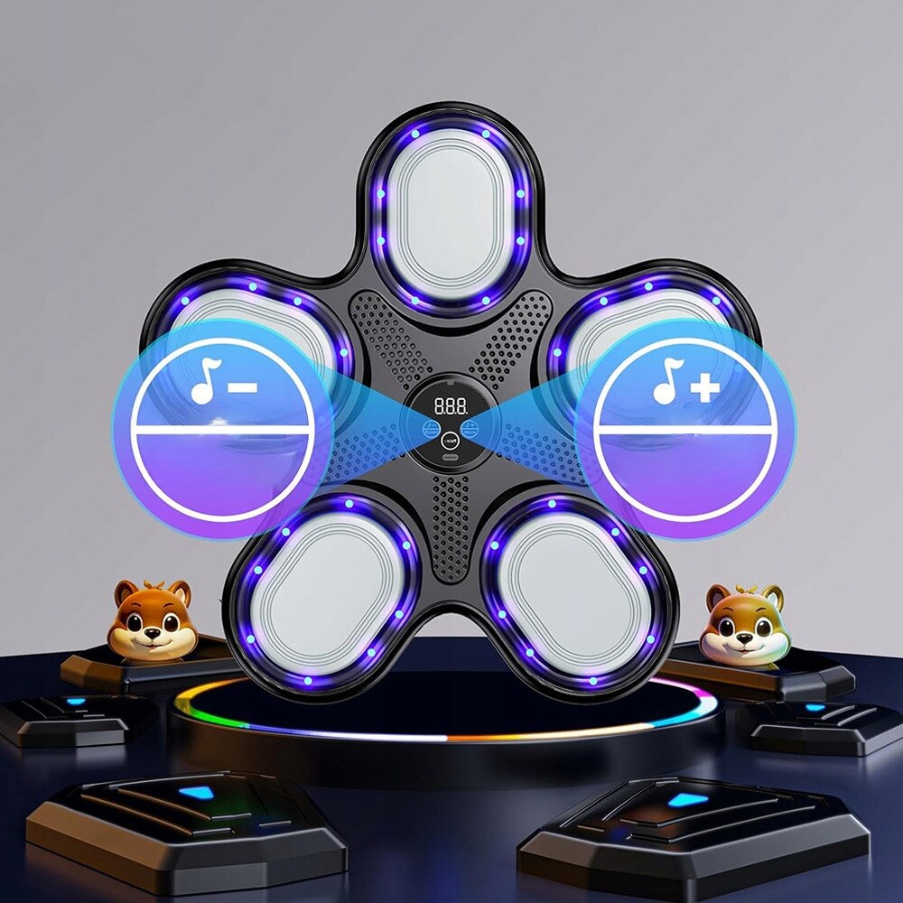 Aparat de Box Muzical LED Bluetooth pentru Copii si Adulti - eMAG.ro