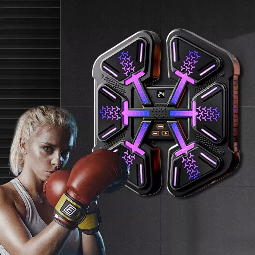 Aparat de Box Muzical cu Bluetooth - Antrenament Interactiv - eMAG.ro