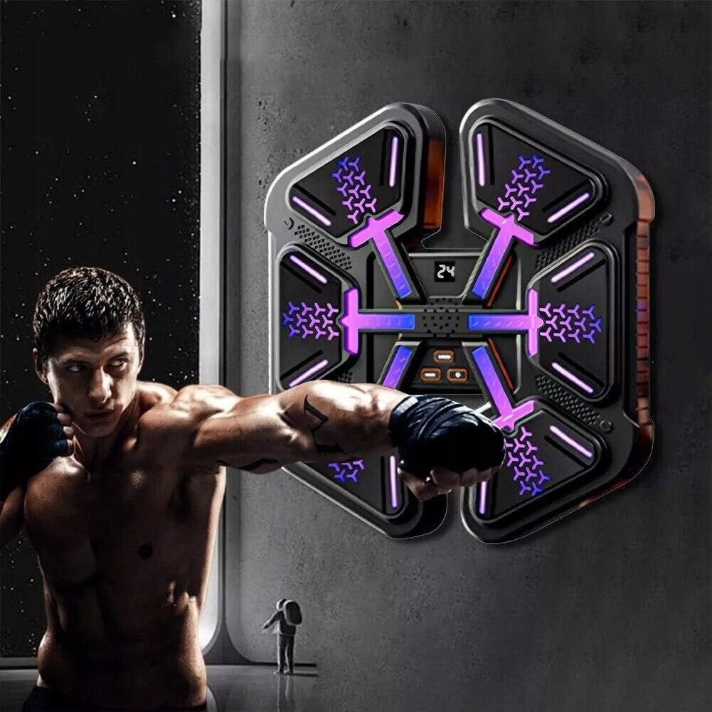 Aparat de Box Muzical cu Bluetooth - Antrenament Interactiv - eMAG.ro