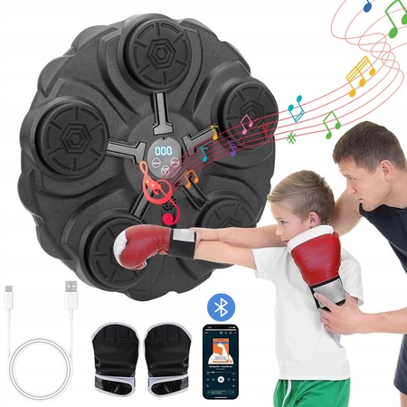 Aparat de Box Muzical cu Lumini LED si Bluetooth - eMAG.ro