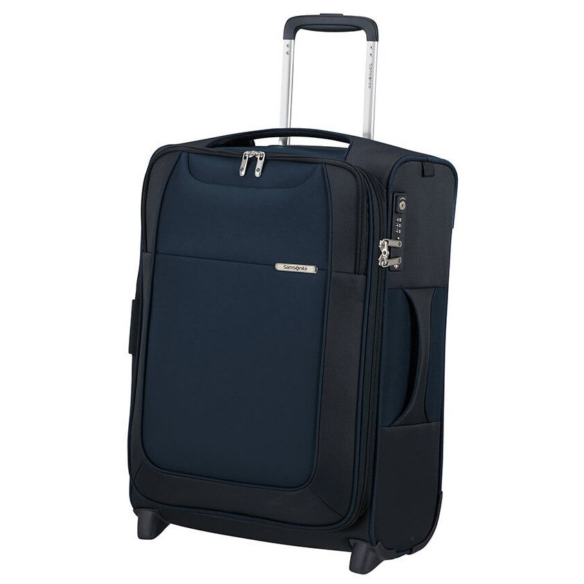 Troler Samsonite D Lite, 2 compartimente, textil, albastru - eMAG.ro