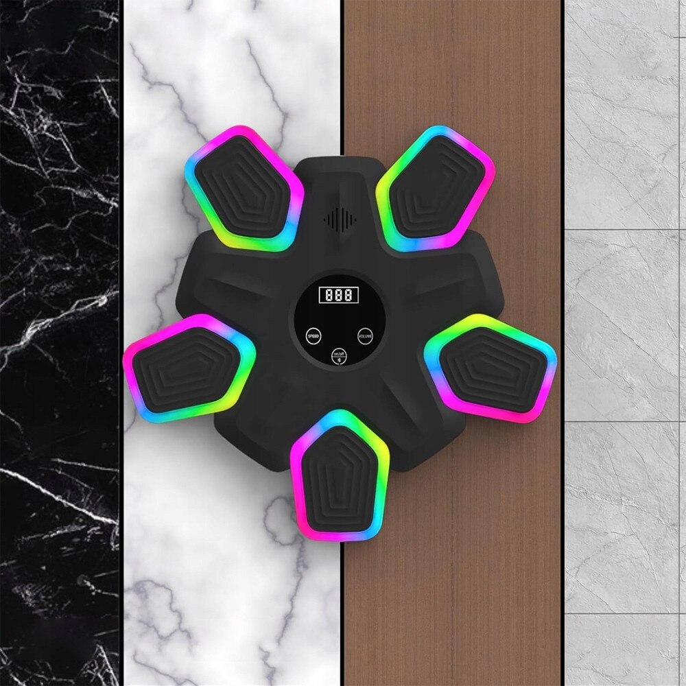 Aparat de Box Muzical LED Bluetooth cu 9 Viteze, USB - eMAG.ro