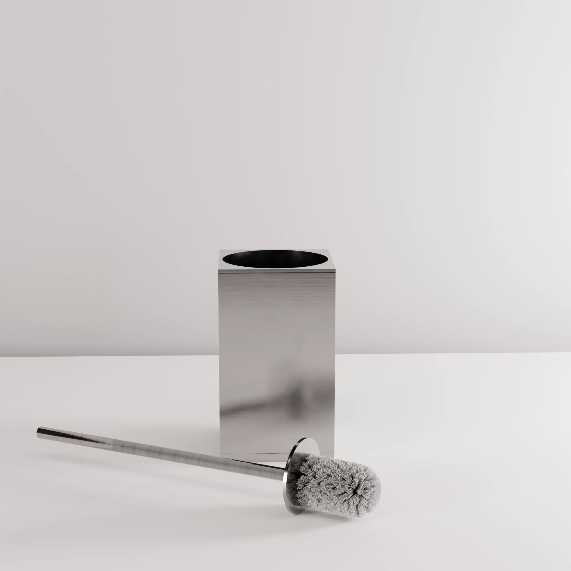 Perie WC Rea B110, otel periat, 8X8X39CM - eMAG.ro