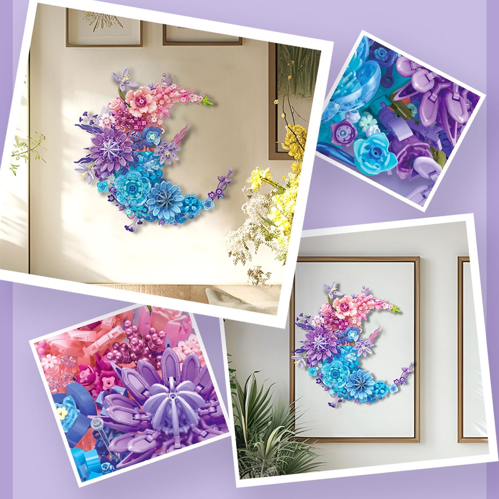 Set de flori Set colectie botanica Set decorativ unic in forma de ...