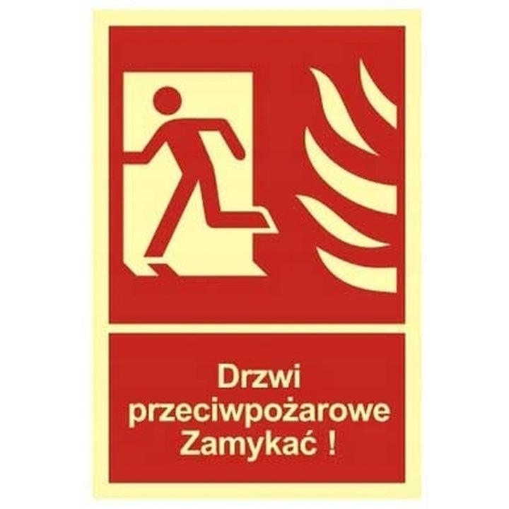 Предпазен знак, LIBRES, ZP-20, 150x200mm, бяло-червен ...