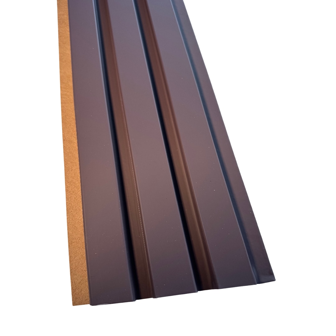 Riflaj Decorativ MDF Burgundy, 280x12, 1x1, 8 cm - eMAG.ro
