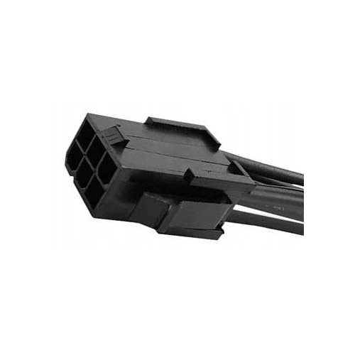 Adaptor Alimentare PCIe 6-pin la 8-pin 6+2, 15 cm - eMAG.ro