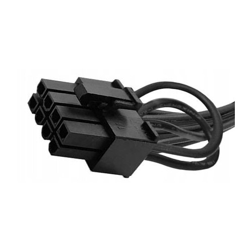 Adaptor Alimentare PCIe 6-pin la 8-pin 6+2, 15 cm - eMAG.ro