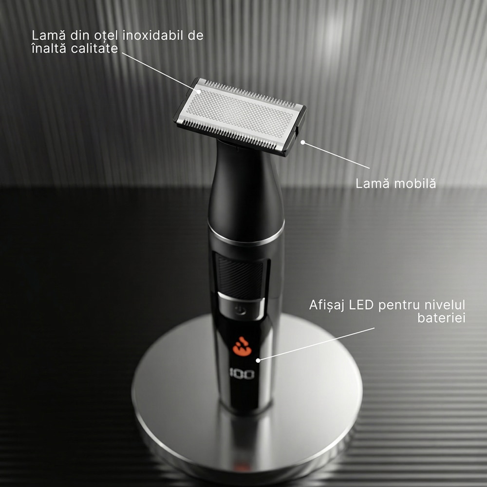 Aparat De Ras Si Barbierit Electric, 3 in 1, Profesional, HOTTLE ...