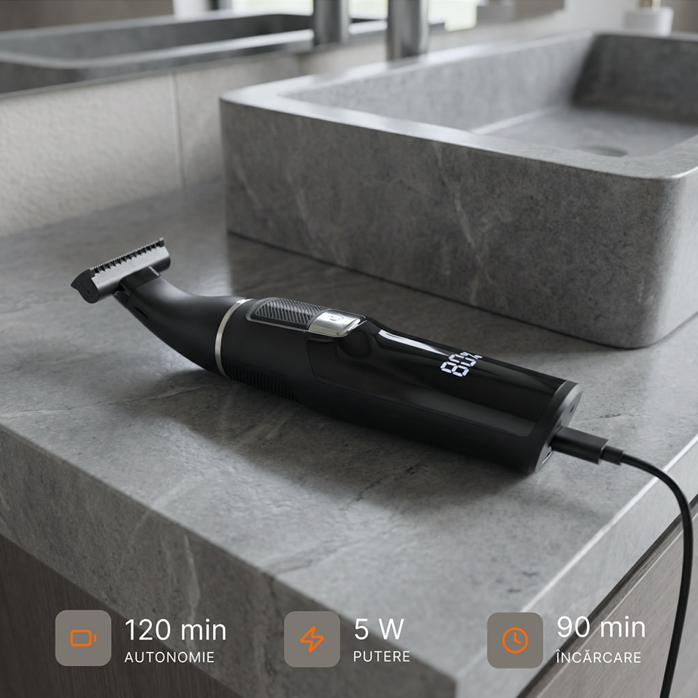 Aparat De Ras Si Barbierit Electric, 3 in 1, Profesional, HOTTLE ...