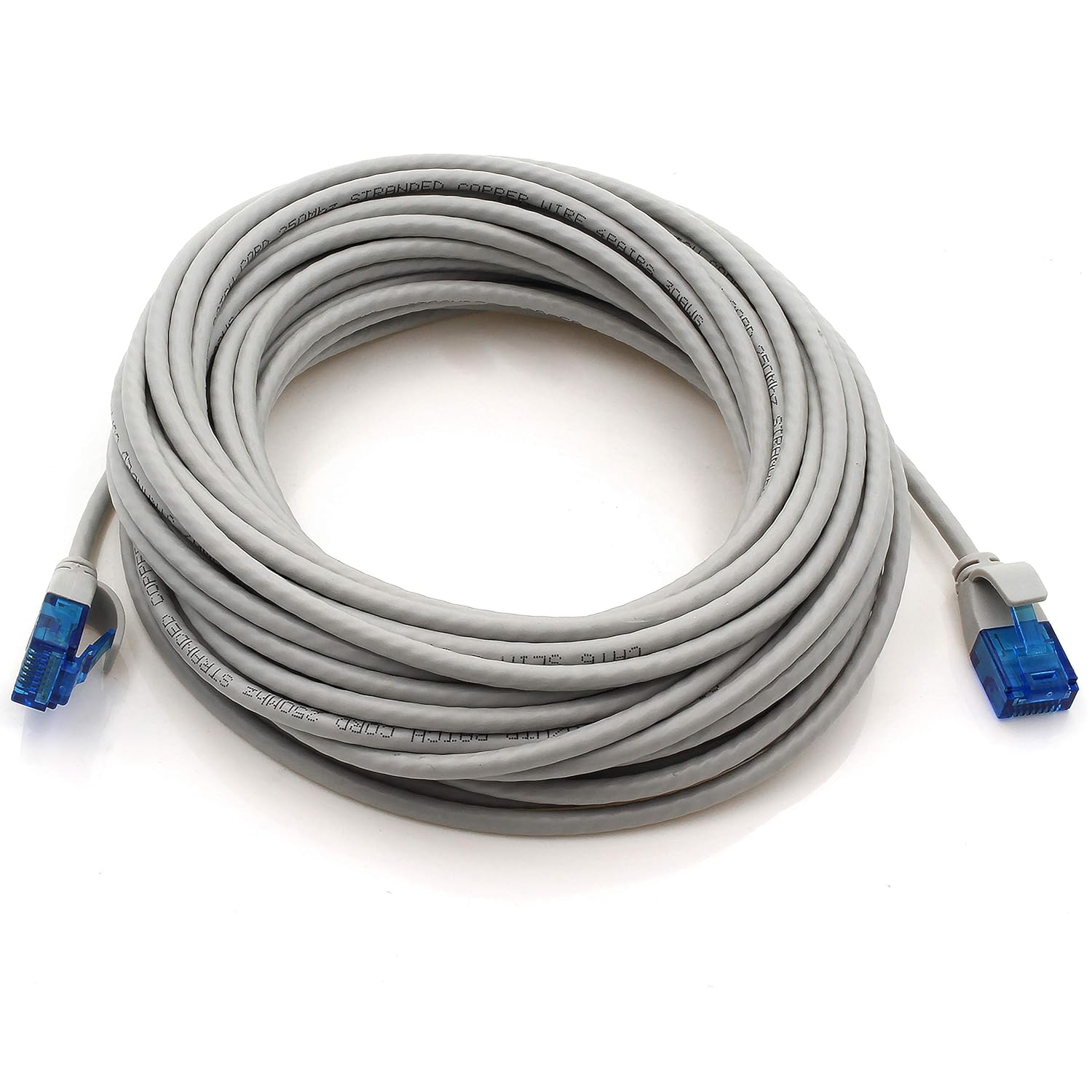 Cablu rețea Cat6 slim, 3m, gri, 1000 Mbit/s, flexibil - eMAG.ro