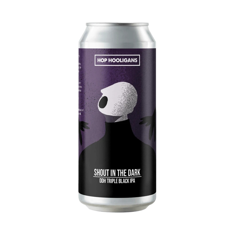 Bere artizanala Hop Hooligans - Shout In the Dark, IPA, 10%, 500 ml ...
