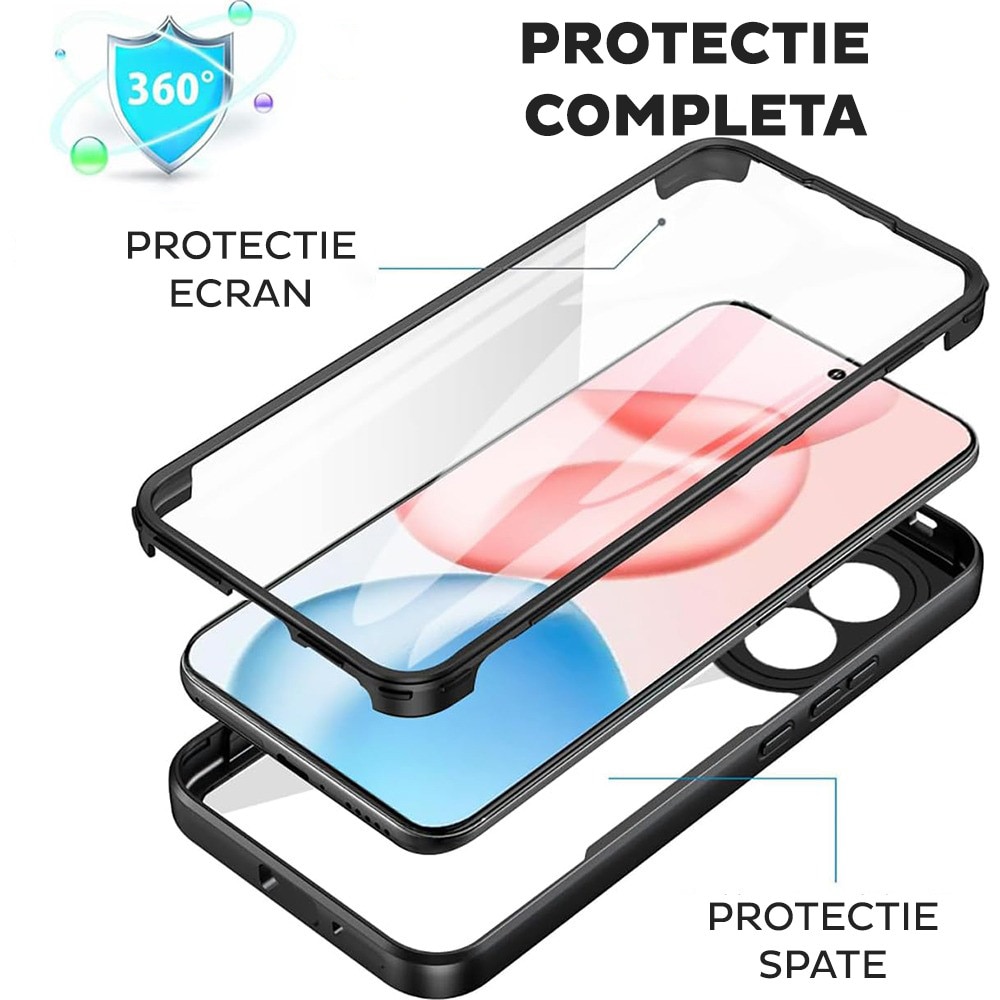 Husa pentru Honor 400 Pro DaDen® ColorVerse 360, Antisoc, Protectie ...