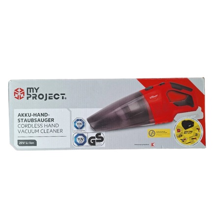 Aspirator de mana My Project cordless 20V, 3kPa, 400 ml - eMAG.ro