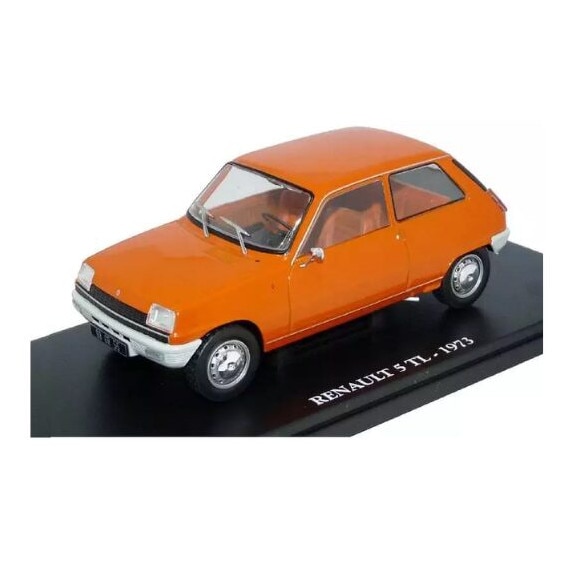 Macheta auto Renault 5 Tl 1973 Portocaliu 1:24 Ixo - eMAG.ro