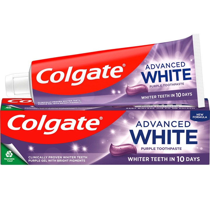 Colgate Advanced White Purple fogkrém 75 ml - eMAG.hu
