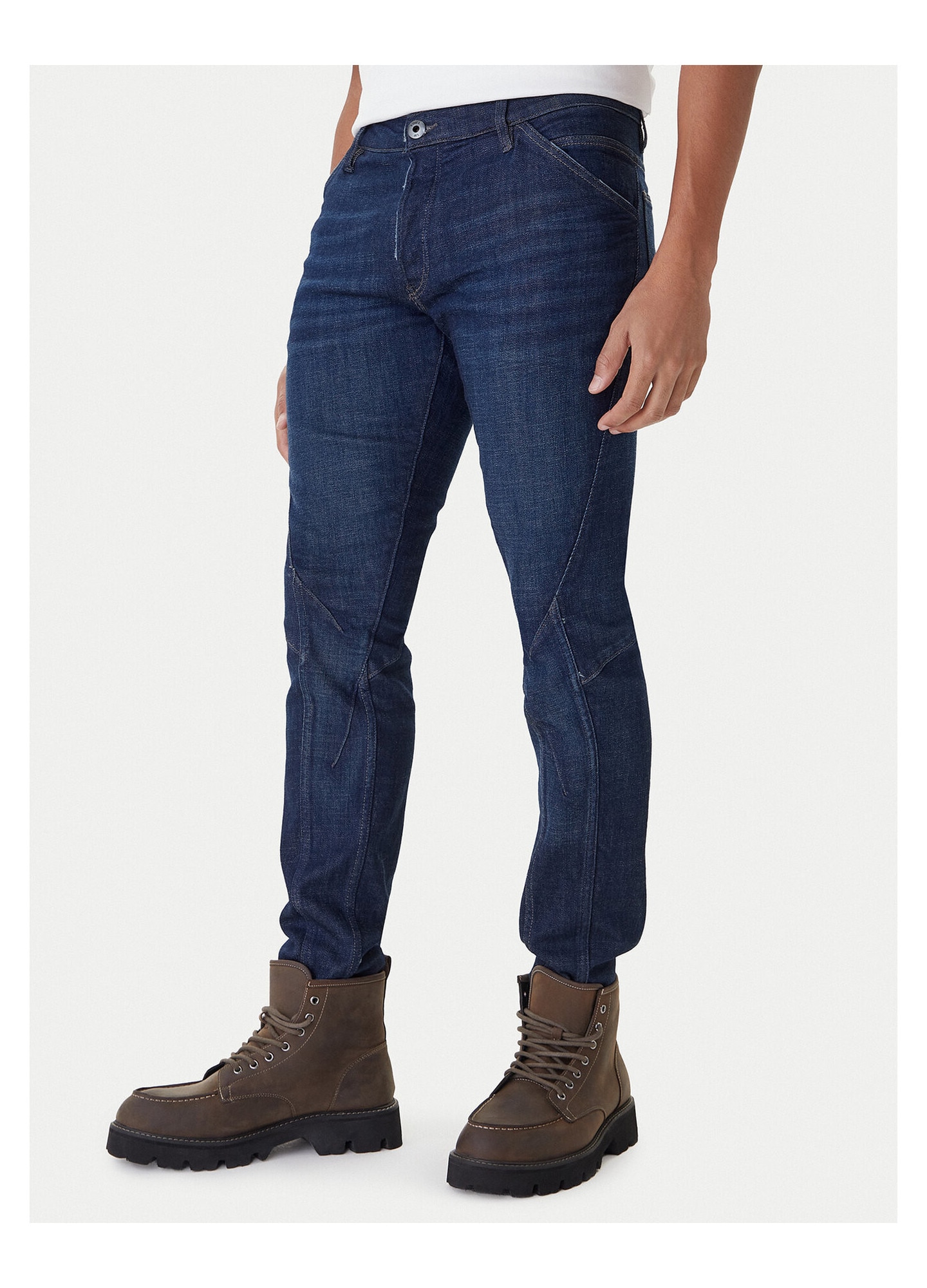 Blugi barbati, G Star Raw, culoare bleumarin, W34-L34 US - eMAG.ro