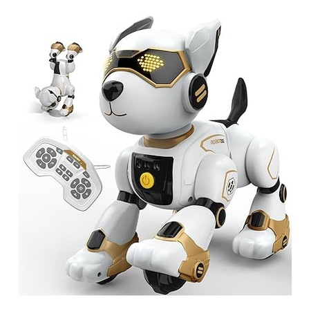 Robot Catel Inteligent pentru Copii, Programabil si Interactiv, Remote ...
