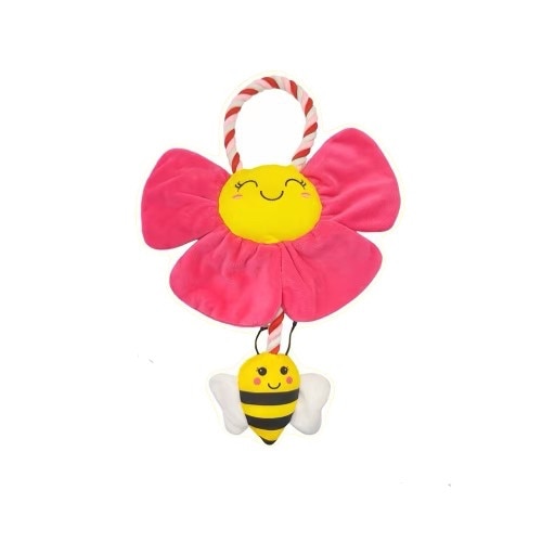 Pet Toys Jucarie vocala in forma de albina Pinkie pentru pisici si ...