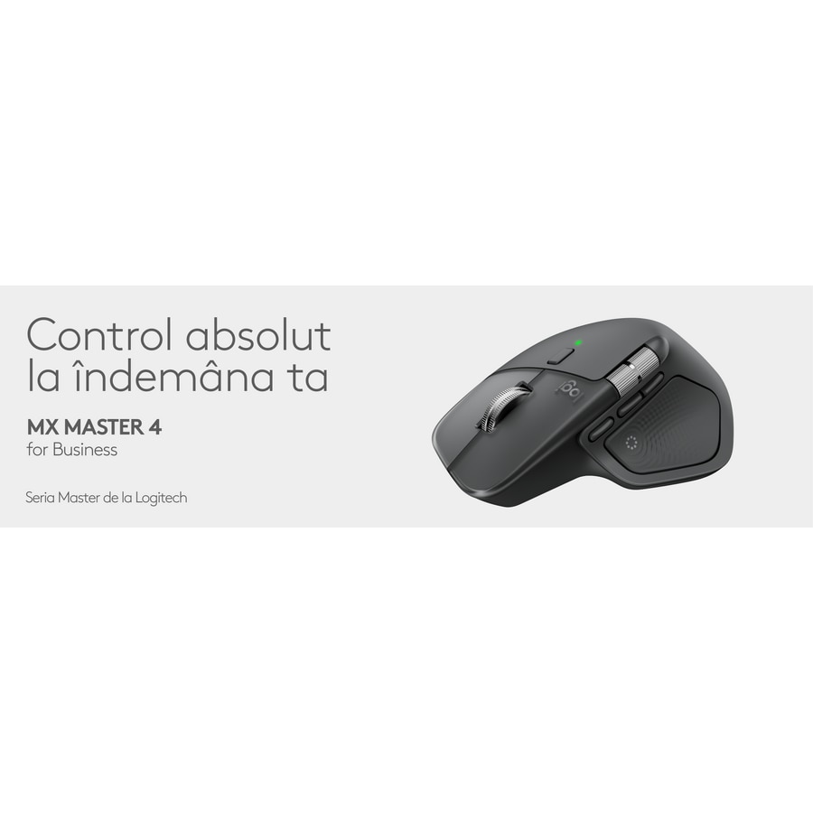 Mouse MX Master 4 - 8K DPI MagSpeed Scrolling Logi Bolt Receiver ...