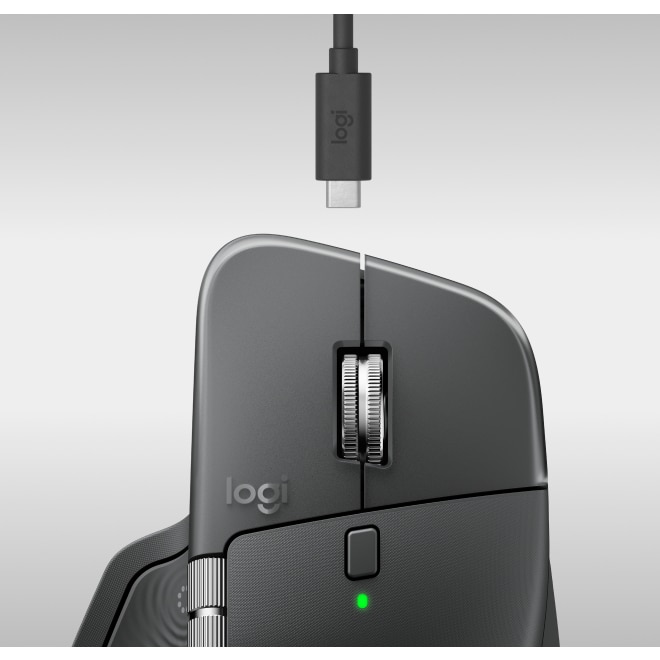 Mouse MX Master 4 - 8K DPI MagSpeed Scrolling Logi Bolt Receiver ...