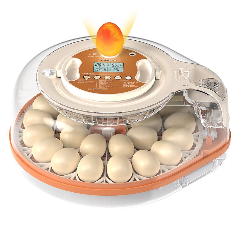 Incubator, 26 oua sau 59 oua de pasare, 60 W, afisaj temperatura ...