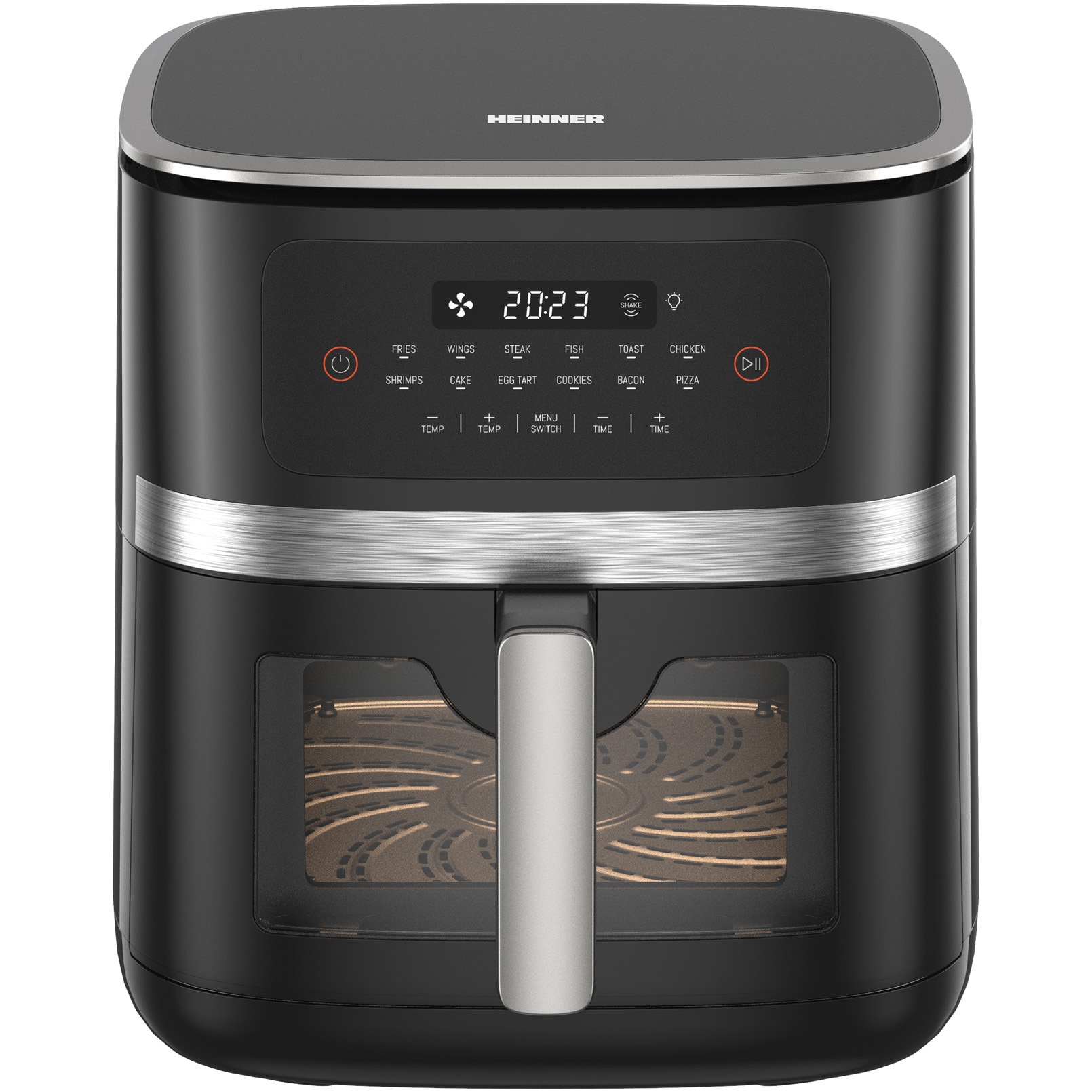 Friteuza cu aer cald Heinner HAF-C7DH20BK, 2000W, capacitate 7l ...