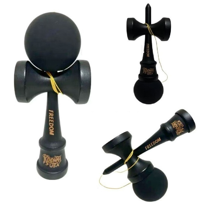 Kendama Premium Grip Kendama USA– Neagra, design elegant, aderenta ...