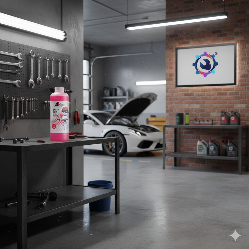 Antigel Concentrat AiPerfect G12+ Long Life 2L, Rosu/Roz, Fara Silicati ...