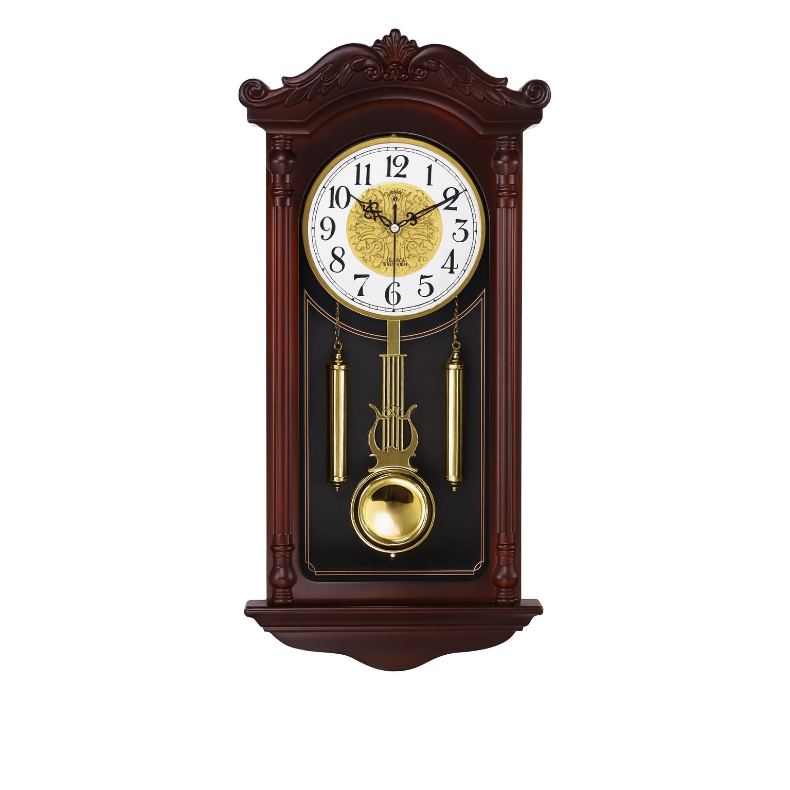 Ceas Pendul Elegant pentru Perete, Stil Retro Clasic, 60x30 cm, Fara ...