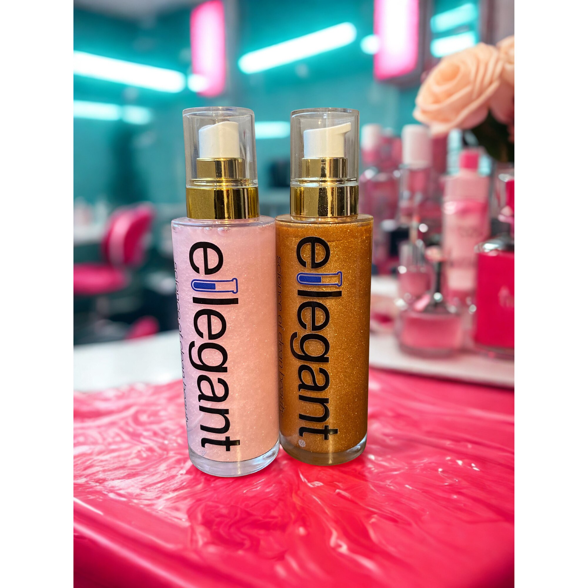 Ellegant Set ulei corp si glow Calm Mist 100 ml si Glow Oil 100 ml ...