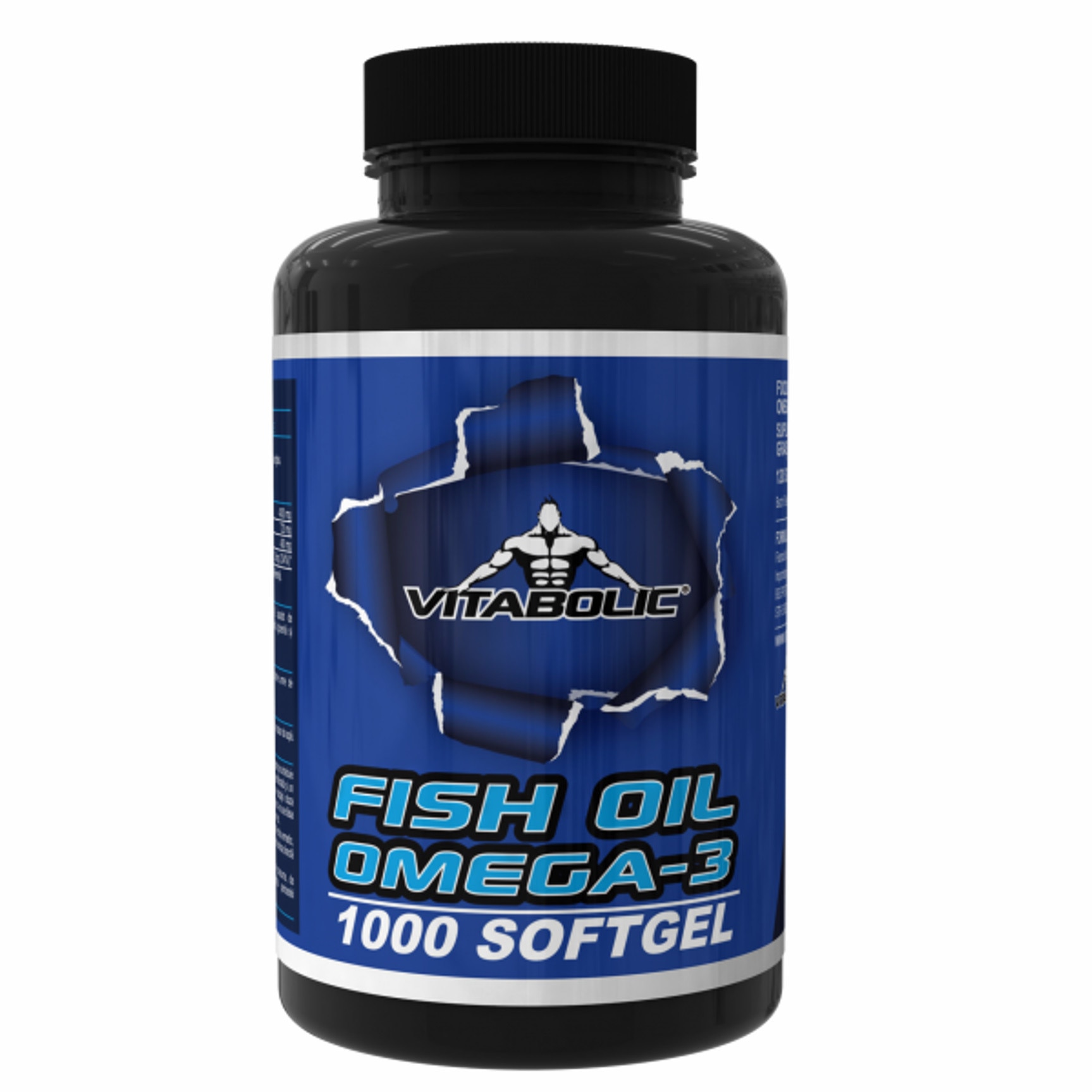 Supliment Omega 3 Vitabolic 1000 mg, 120 capsule softgel – Fish Oil pur ...