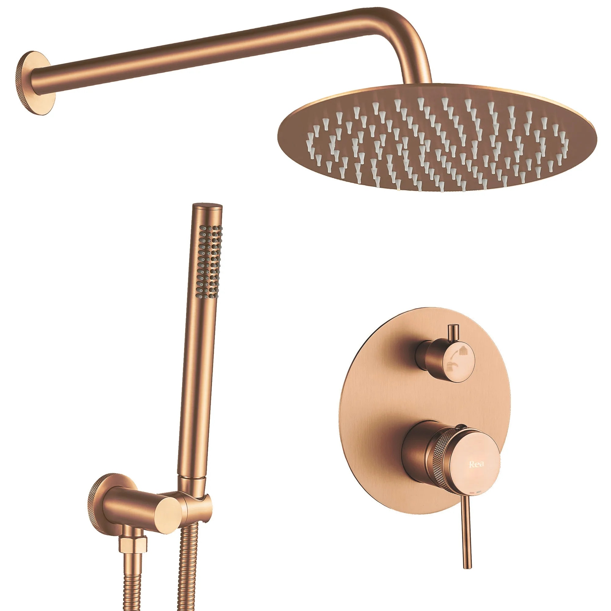 Set de dus incaStrat Rea, Lungo, cupru periat - eMAG.ro