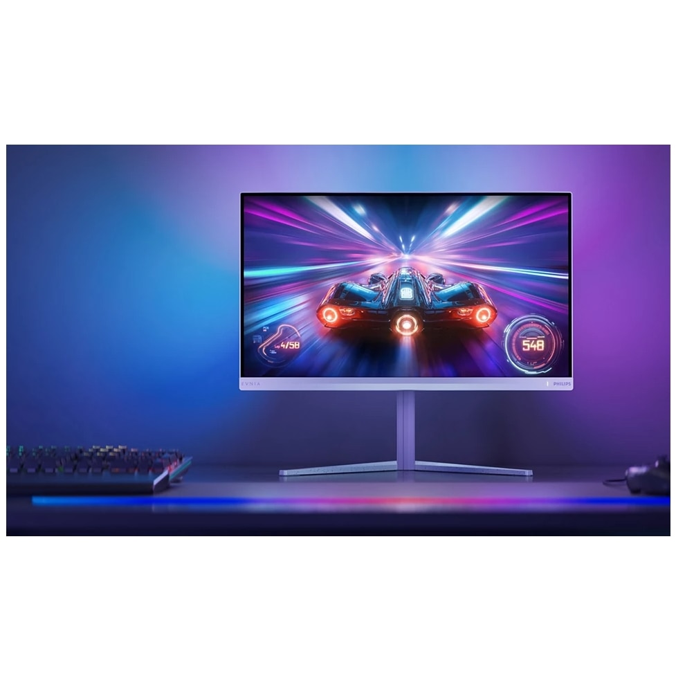 Monitor Gaming Philips 27" Fast IPS LED, UHD 3840x2160, 360 Hz, Fehér ...