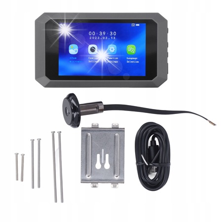 Vizor electronic cu camera, 1080P, 2MP, display LCD HD 3,97 inch ...