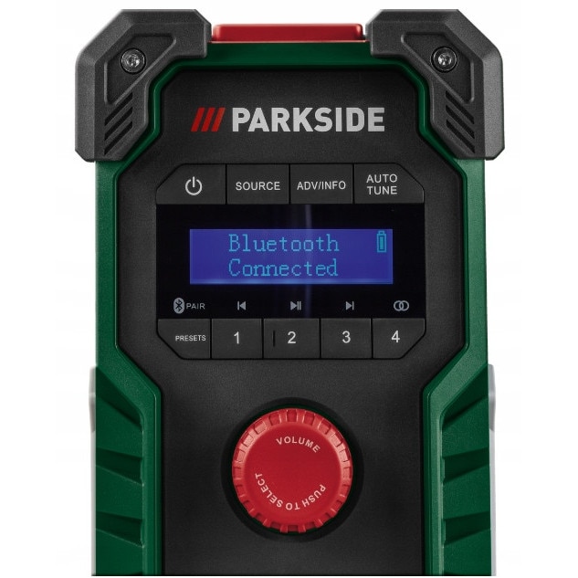 Radio portabil Parkside PBR 10 A1 Bluetooth DAB / DAB+ / FM, 20V, set ...