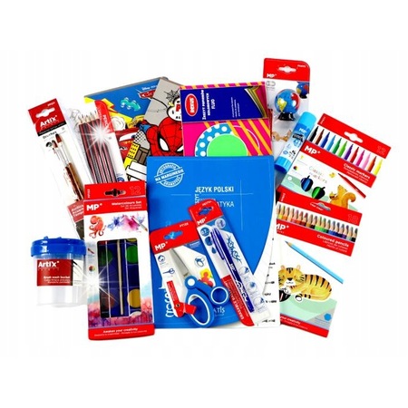 Set scolar MP Colors, 14 elemente, multicolor - eMAG.ro