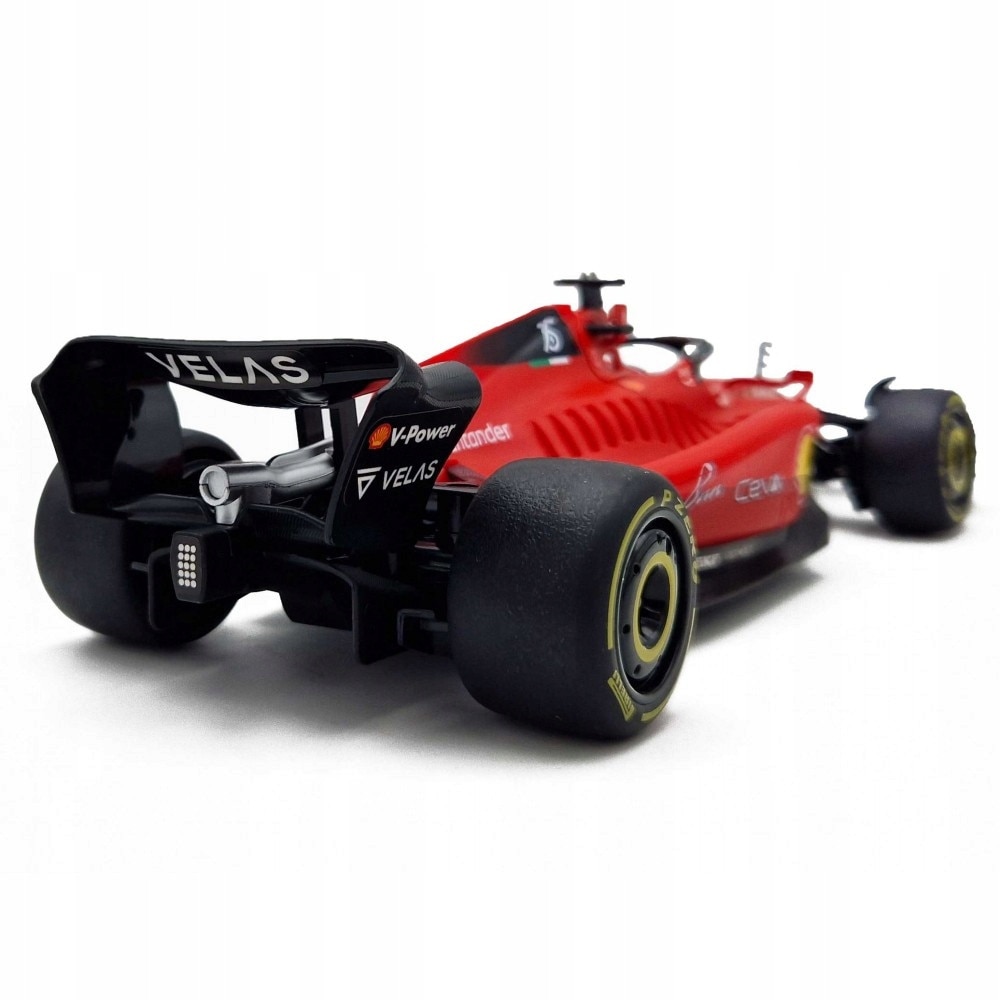 Masina de Formula 1 Ferrari F1 75, Rastar, 1:18, 312x112x69mm, rosu ...