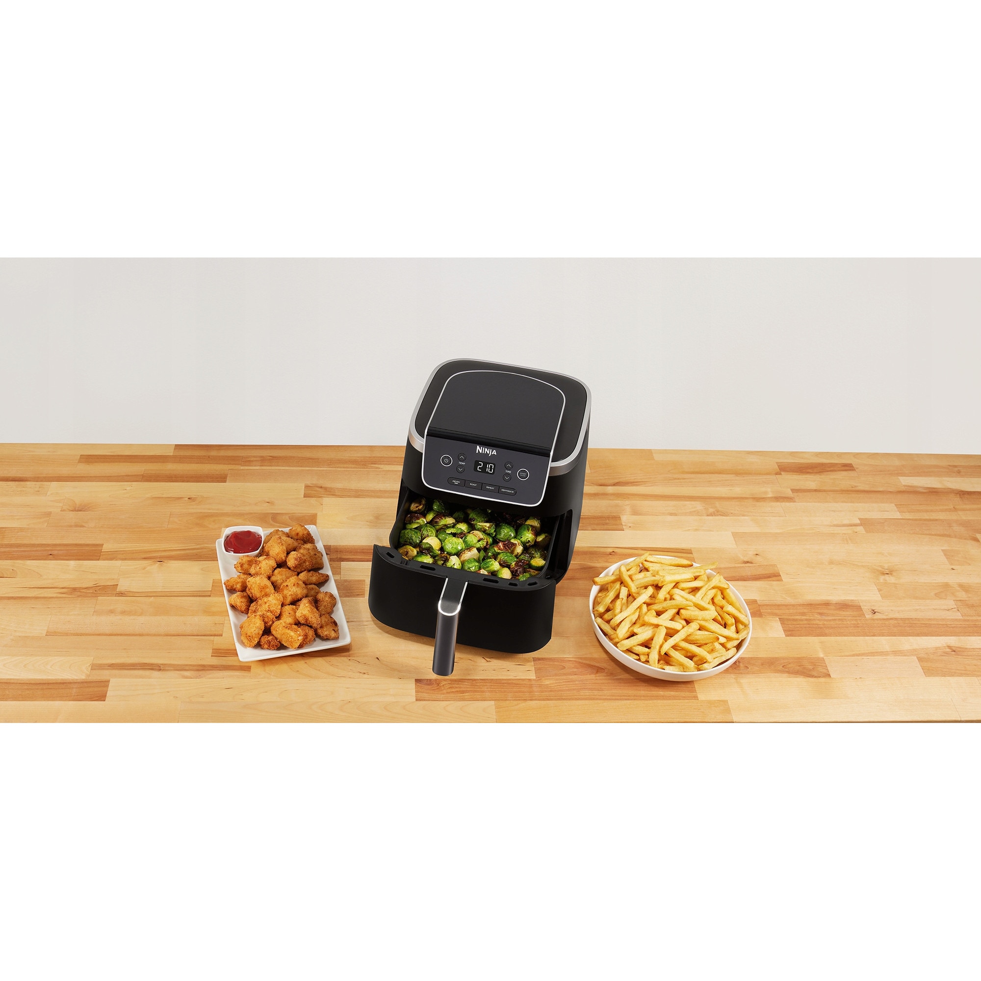 Friteuza cu aer cald Ninja Air Fryer Pro AF140EU 2000W, 4,7l, negru ...