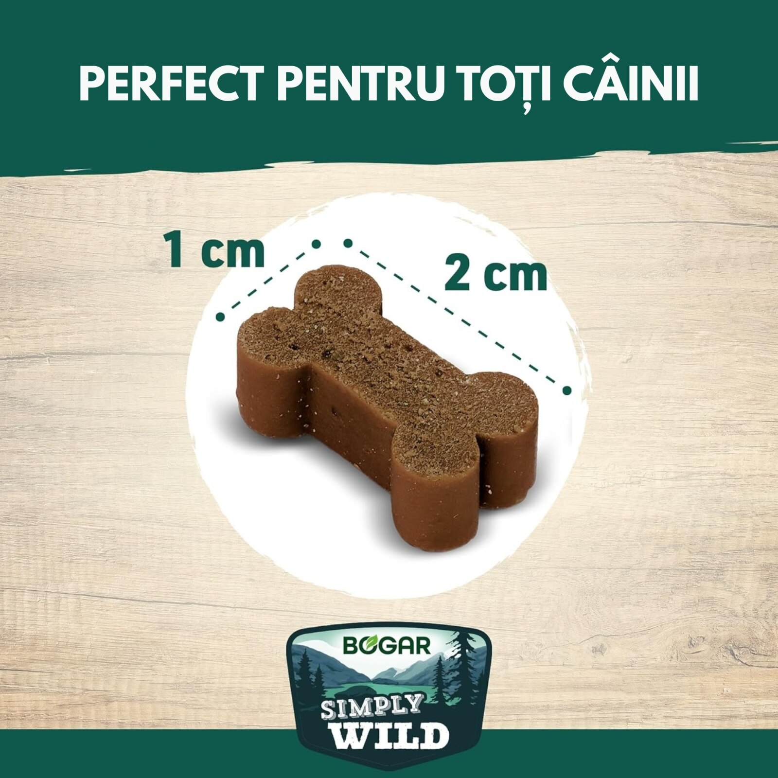 Recompense pentru caini - Bogar Simply Wild - Rata - 100g - eMAG.ro