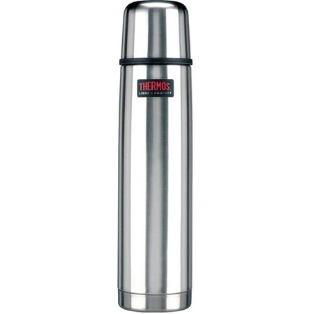 Термос от стомана, Thermos, 1.0L, неръждаем, хигиенична капачка - eMAG.bg