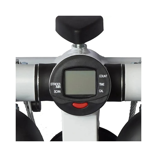 Mini stepper edzéshez – kompakt fitneszgép ellenállással és tartóval ...