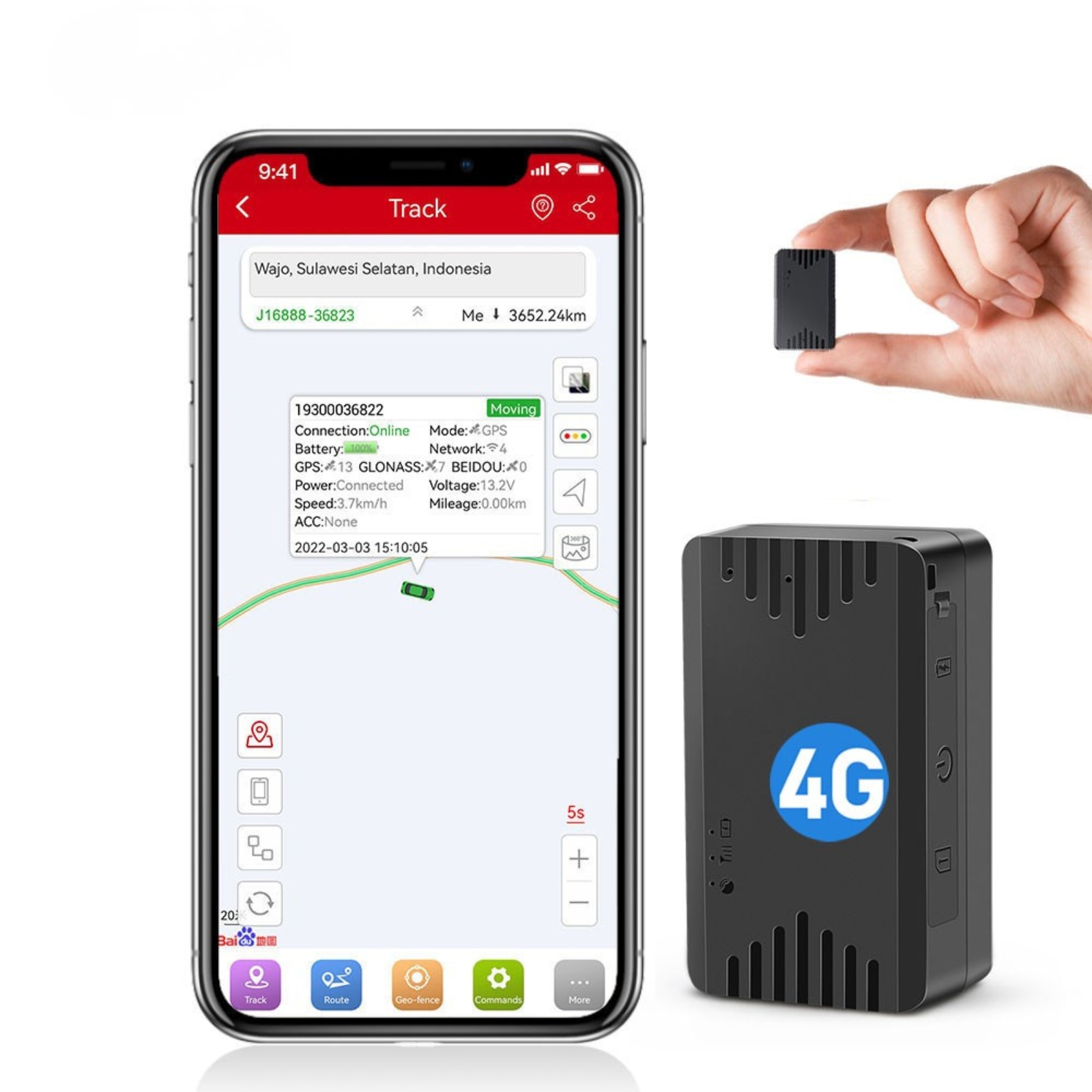 Mini GPS Tracker ML100G Super Micut si Discret, Cu Localizare in Timp ...