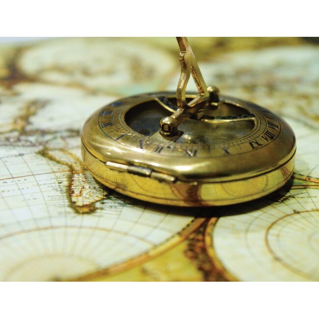 Cadranul solar - Tablou Canvas - 15x20 cm - eMAG.ro