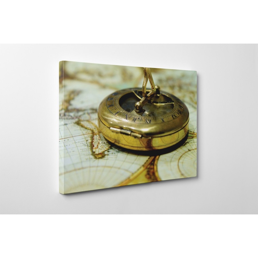 Cadranul solar - Tablou Canvas - 15x20 cm - eMAG.ro