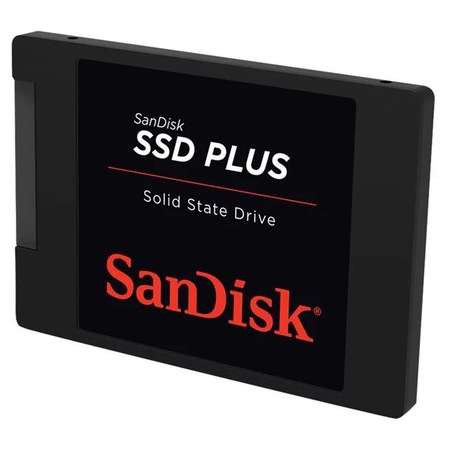 Solid-State Drive (SSD) SanDisk SSD Plus, 2TB, 2.5 inch, SATA-3, Negru ...