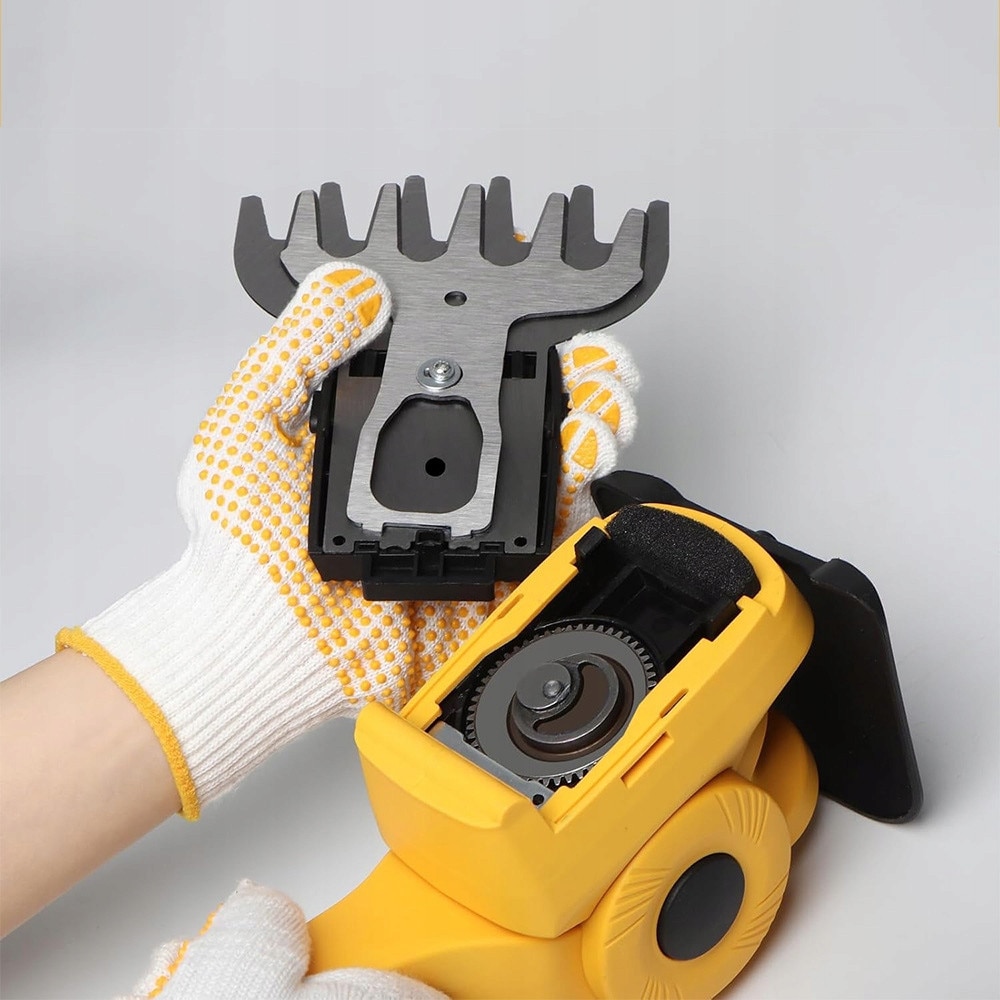 Trimmer electric pentru tufisuri si iarba 2 in 1, 90 cm, cu 2 lame ...